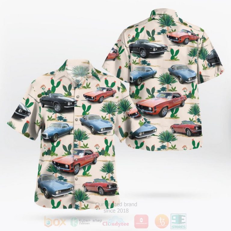 Chevrolet Camaro First Generation Hawaiian Shirt