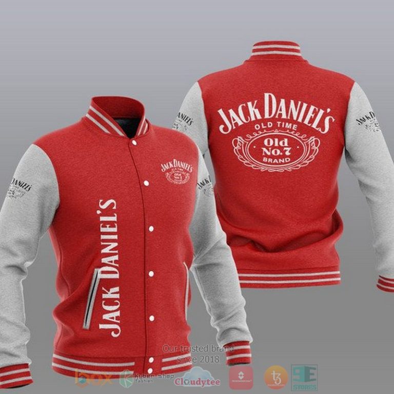 Jack Daniel's Red Baseball Jacket
