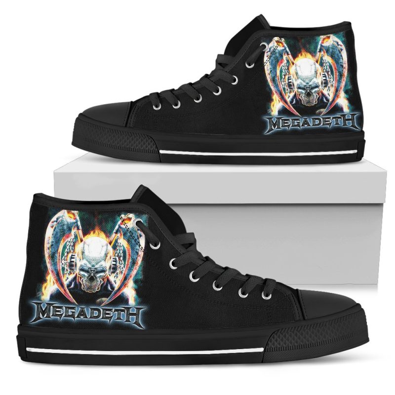 Megadeth High Top Shoes V2