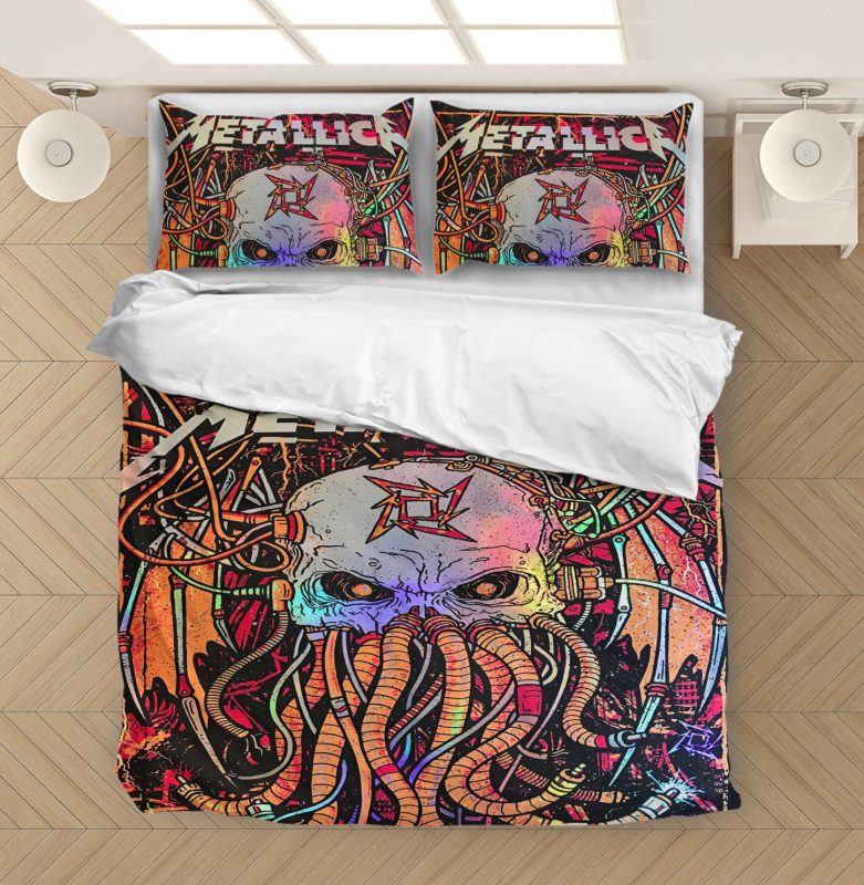 Metallica Heavy Metal Band Bedding Set