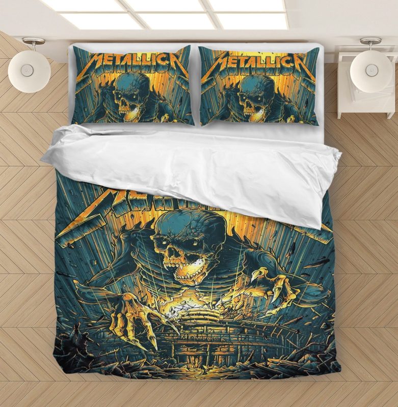 Metallica London Concert Bedding Set