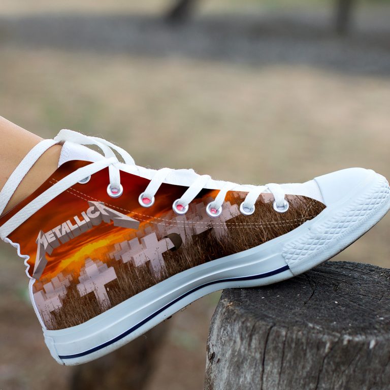 Metallica Master of Puppets High Top Shoes