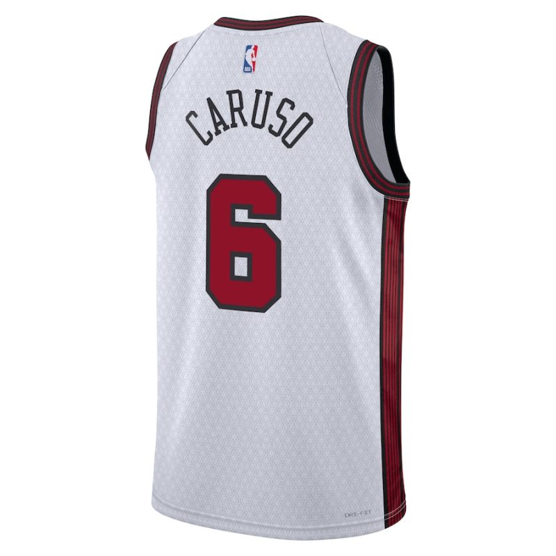 Chicago Bulls Alex Caruso Nike City Edition White NBA Jersey