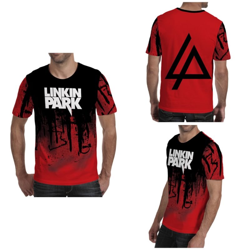Linkin Park Red Black T-Shirt