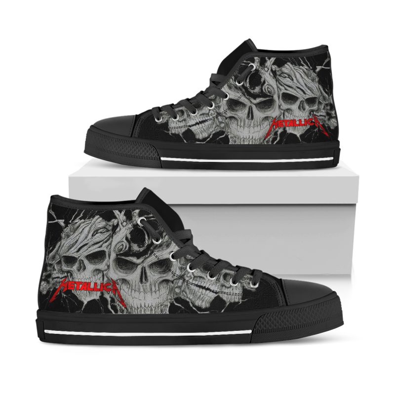 Metallica Skull High Top Shoes