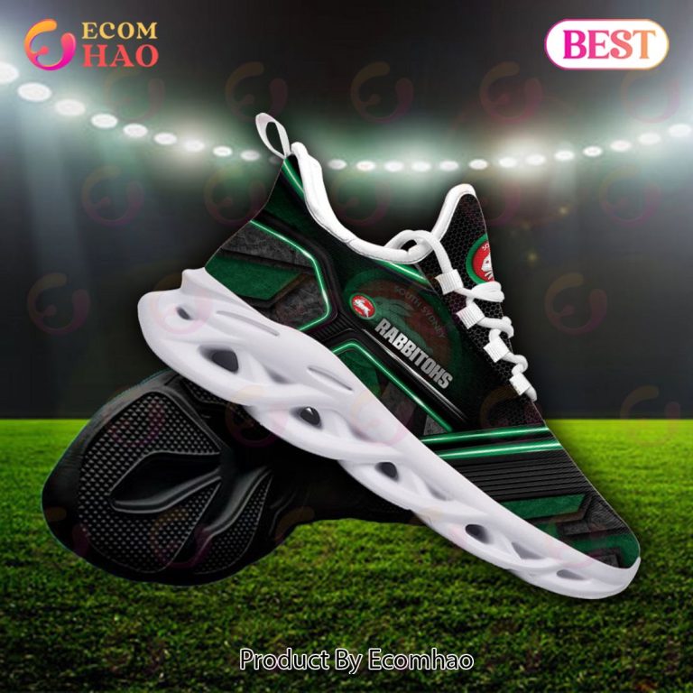 NRL South Sydney Rabbitohs Custom Name 2023 New Max Soul Shoes V2