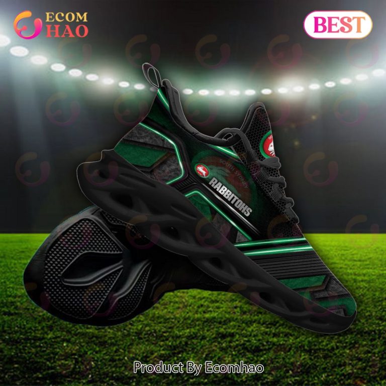 NRL South Sydney Rabbitohs Custom Name 2023 New Max Soul Shoes V2
