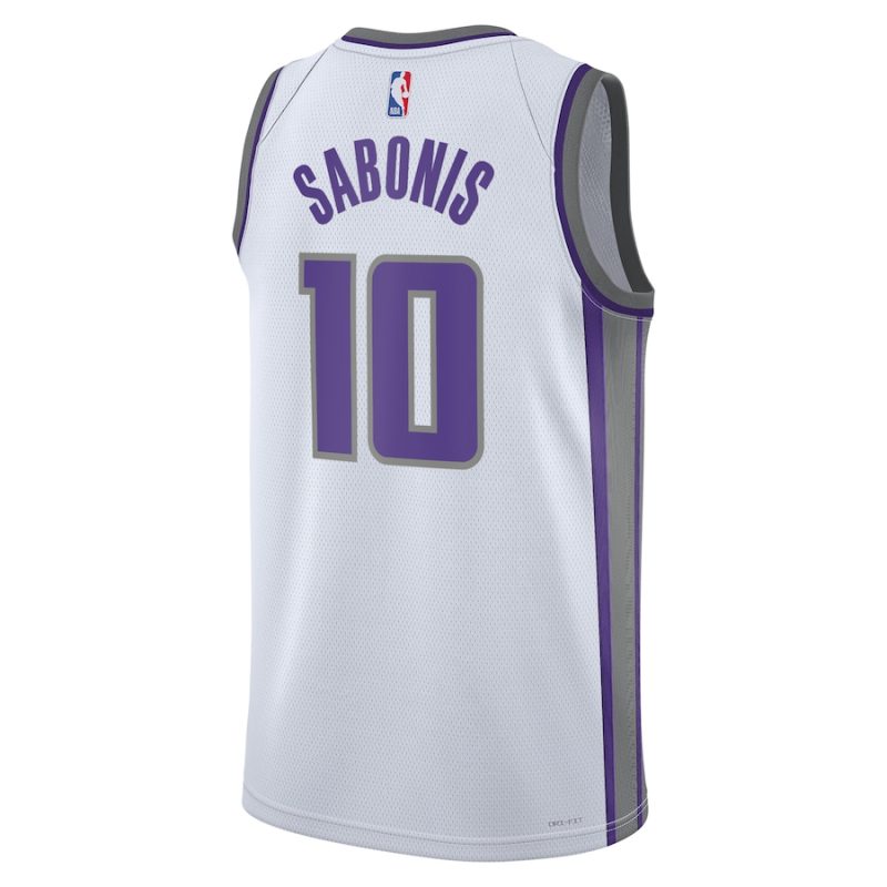 Sacramento Kings Domantas Sabonis Nike Association Edition White NBA Jersey