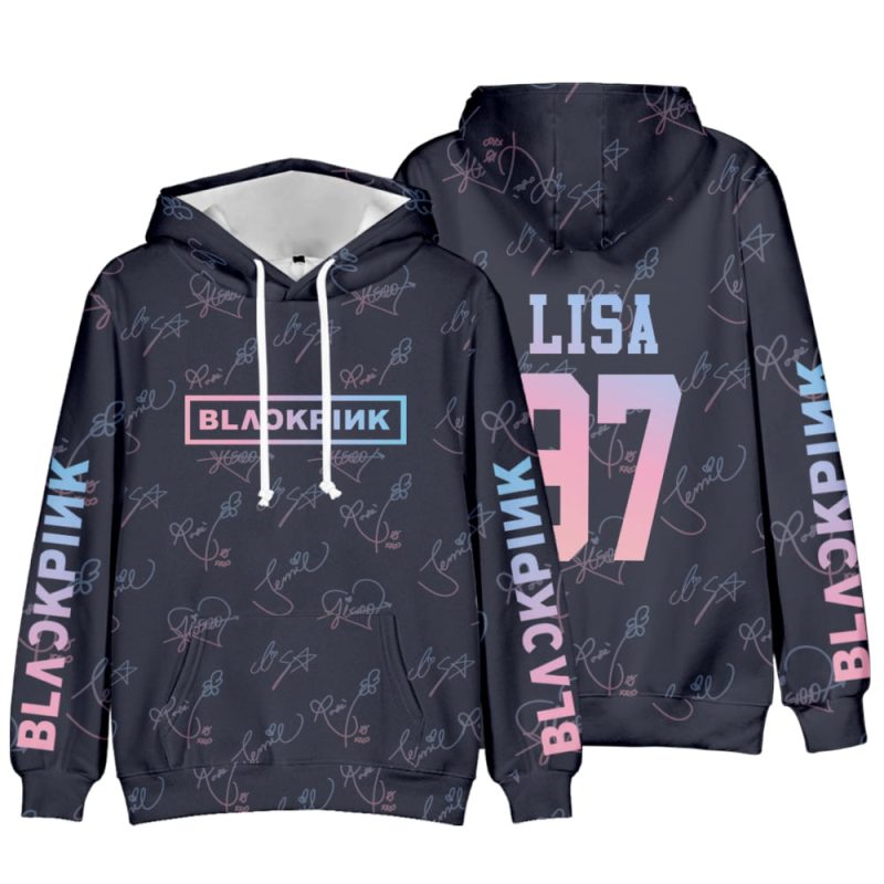 Blackpink Lisa Signature Pullover Hoodie