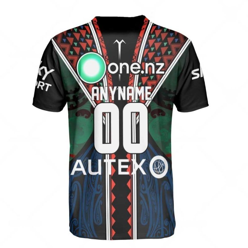 NRL New Zealand Warriors Custom Name Number 2023 Indigenous Jersey T-Shirt