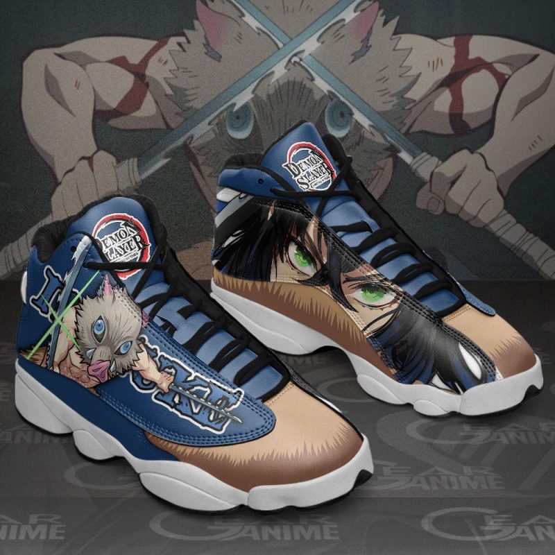 DEMON SLAYER Inosuke Hashibira Eyes Air Jordan 13 Shoes