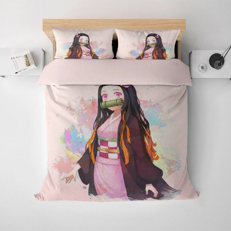 DEMON SLAYER Nezuko Kamado Color Glow Bedding Set