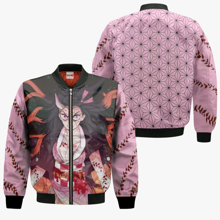 DEMON SLAYER Nezuko Kamado Demon Form Bomber Jacket