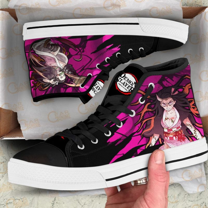 DEMON SLAYER Nezuko Kamado Demon Form High Top Shoes