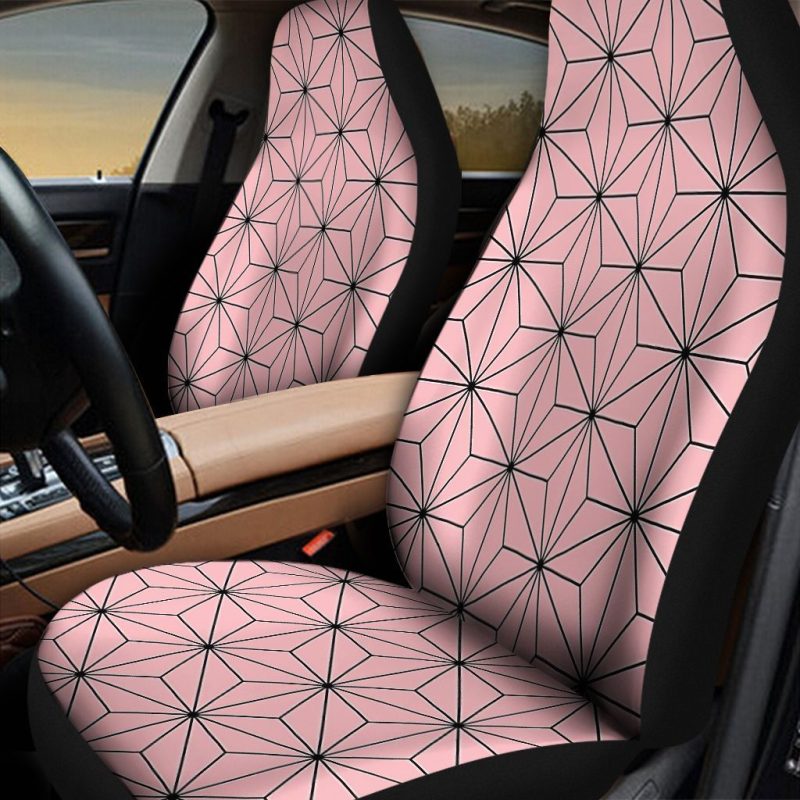 DEMON SLAYER Nezuko Kamado Pattern Car Seat Covers V1