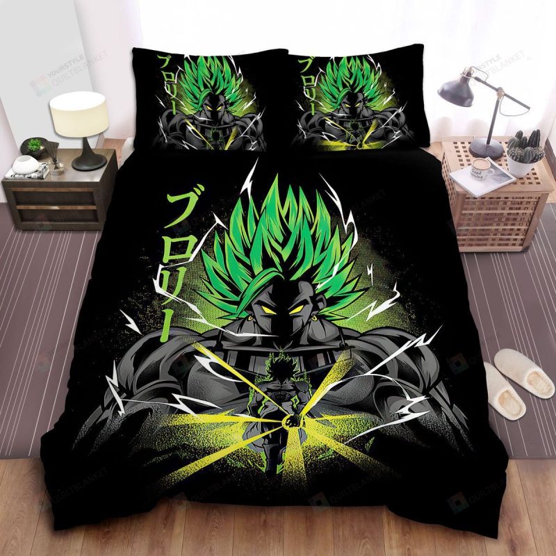DRAGON BALL Broly Super Saiyan Black Bedding Set