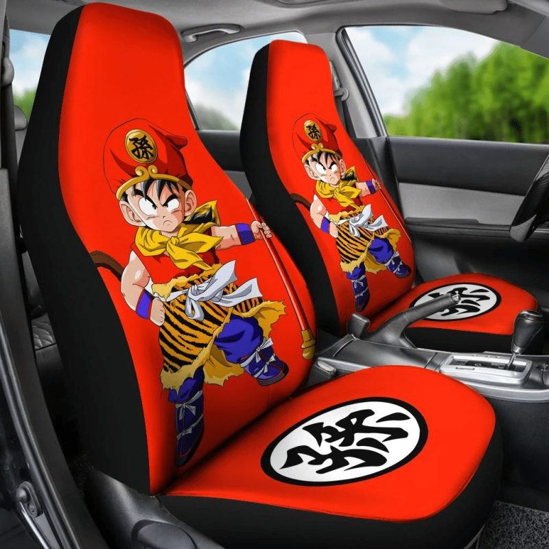 DRAGON BALL Gohan Cosplay Red Car Seat Covers