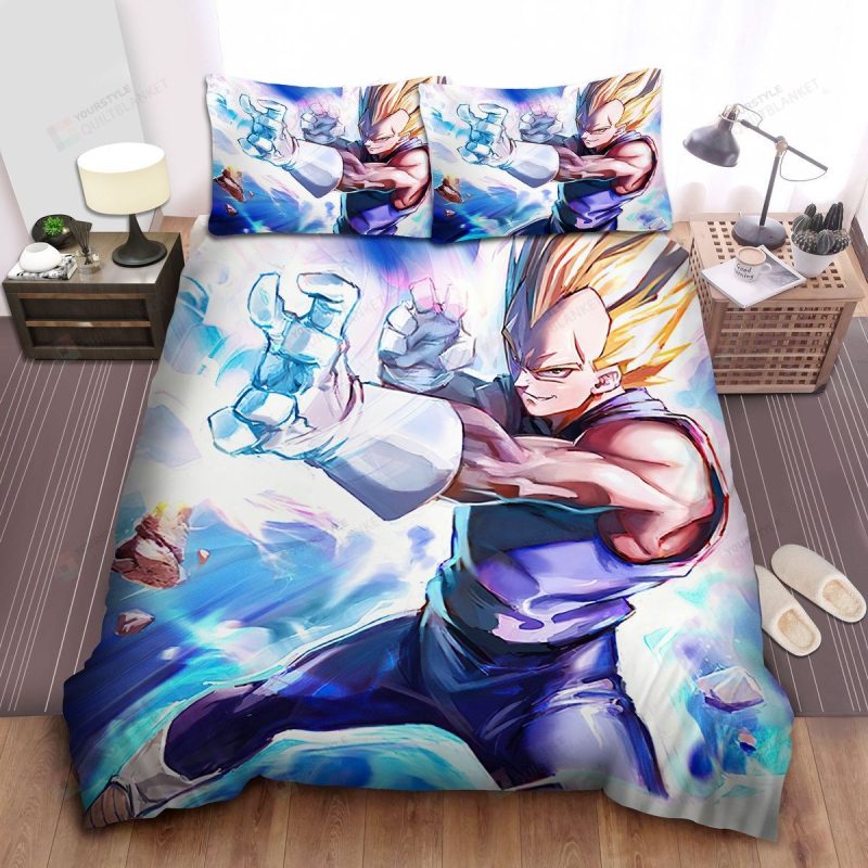 DRAGON BALL Vegeta Exposing Power Bedding Set