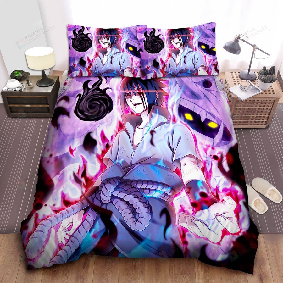 NARUTO Sasuke Uchiha Susanoo Mode Bedding Set