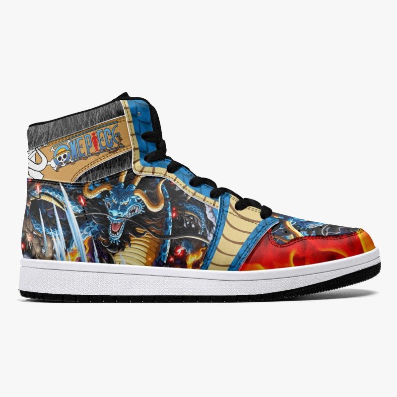 ONE PIECE Kaido Dragon Form Air Jordan 1 High Sneakers
