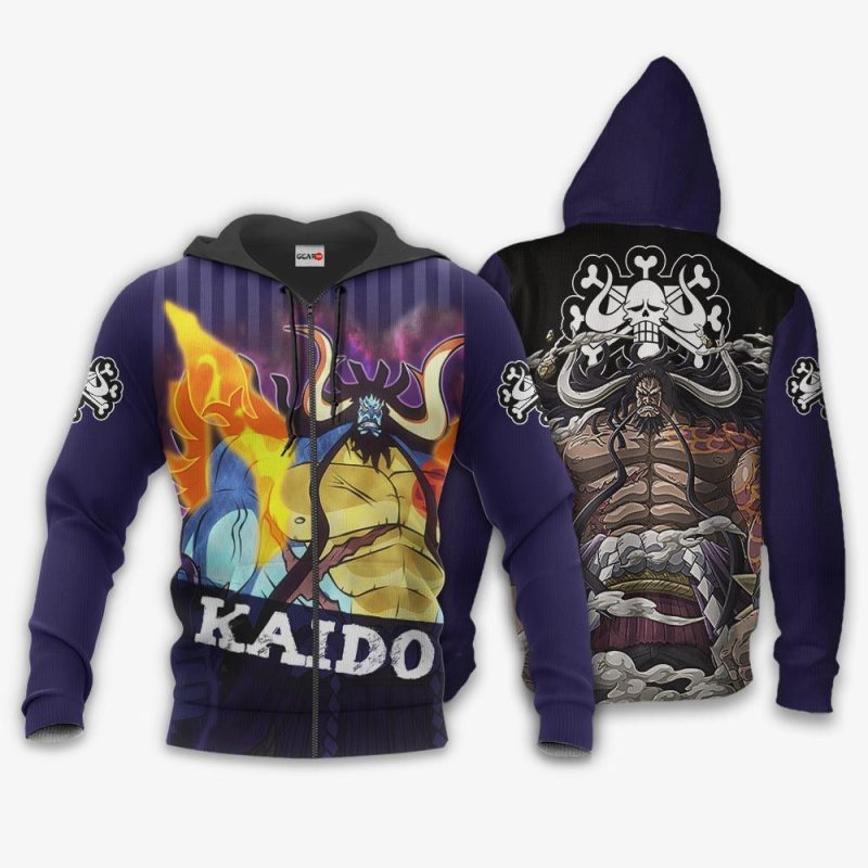 ONE PIECE Kaido Zip Up Hoodie V3