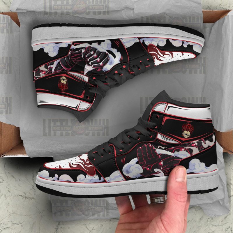ONE PIECE Monkey D Luffy Gear 4 Air Jordan 1 High Sneakers