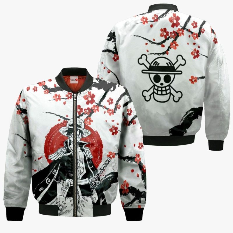 ONE PIECE Monkey D Luffy Japanese Style Bomber Jacket
