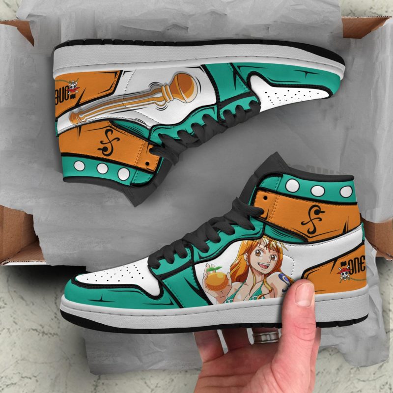 ONE PIECE Nami Air Jordan 1 High Sneakers V1