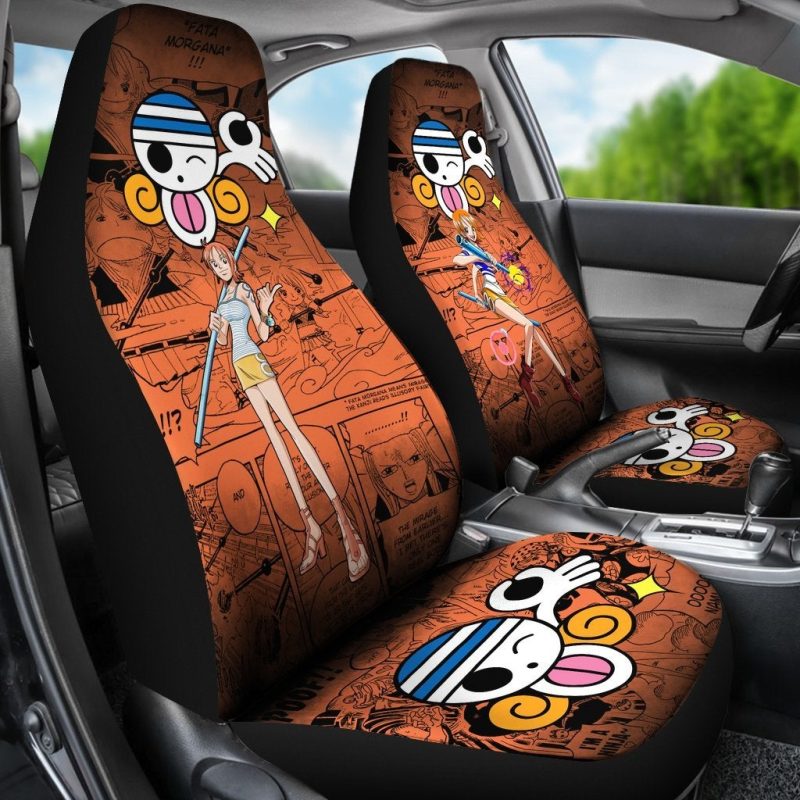 ONE PIECE Nami Manga Style Car Seat Covers