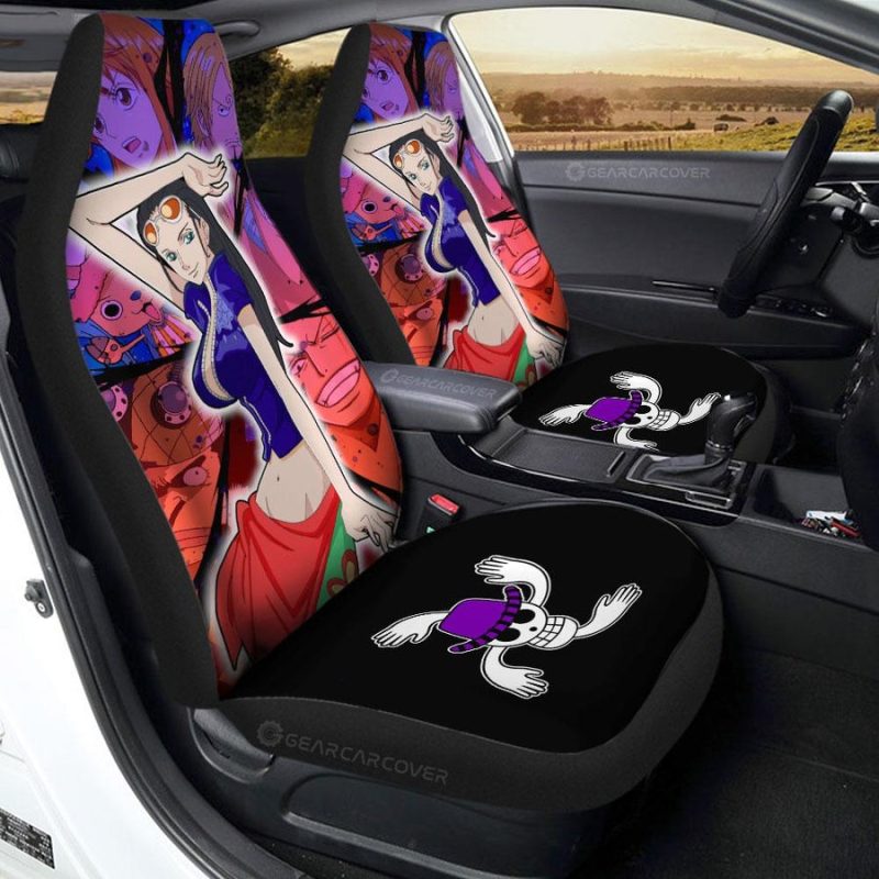 ONE PIECE Nico Robin Car Seat Covers V4