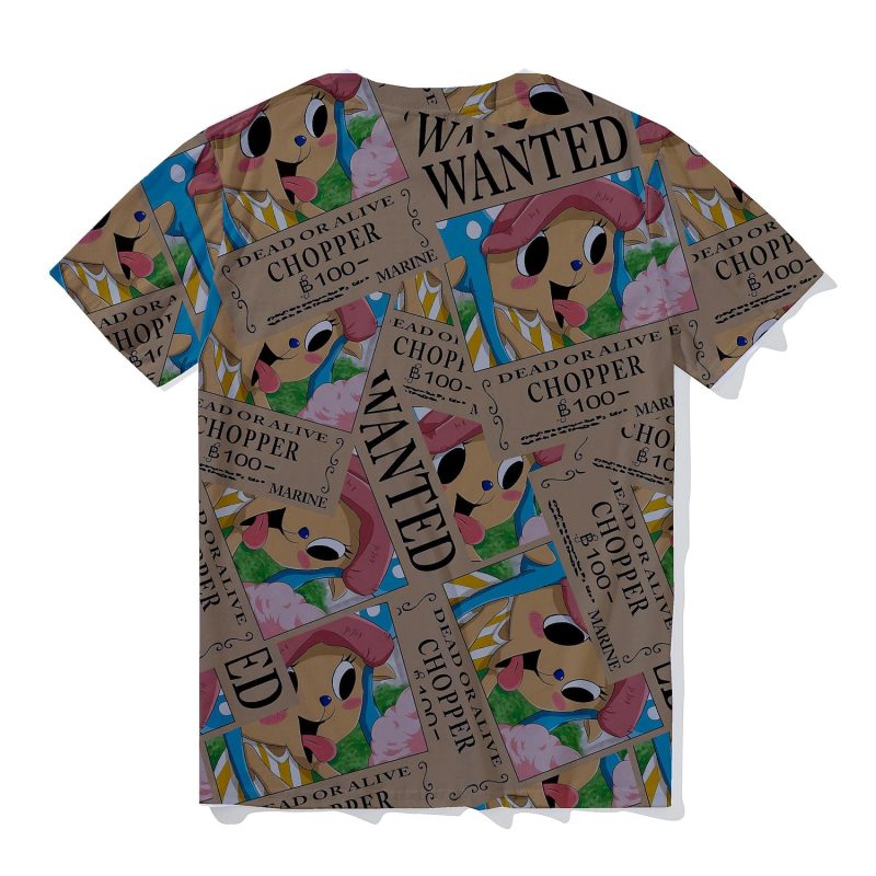 ONE PIECE Tony Tony Chopper Wanted T-Shirt