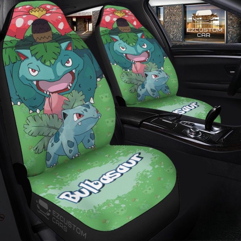 POKEMON Bulbasaur Car Seat Covers