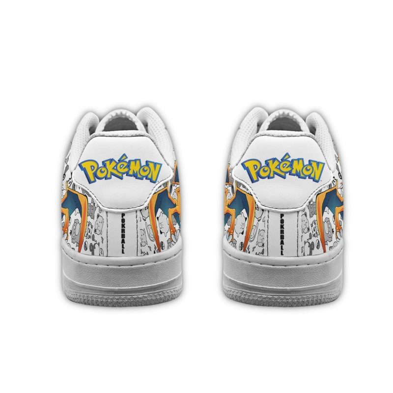POKEMON Charizard Air Force 1 Shoes