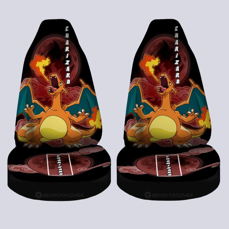POKEMON Charizard Anime Car Seat Covers