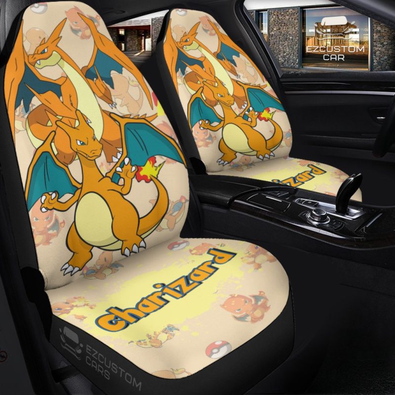 POKEMON Charizard Car Seat Covers