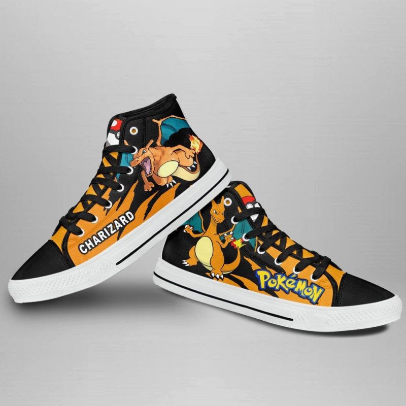 POKEMON Charizard High Top Shoes