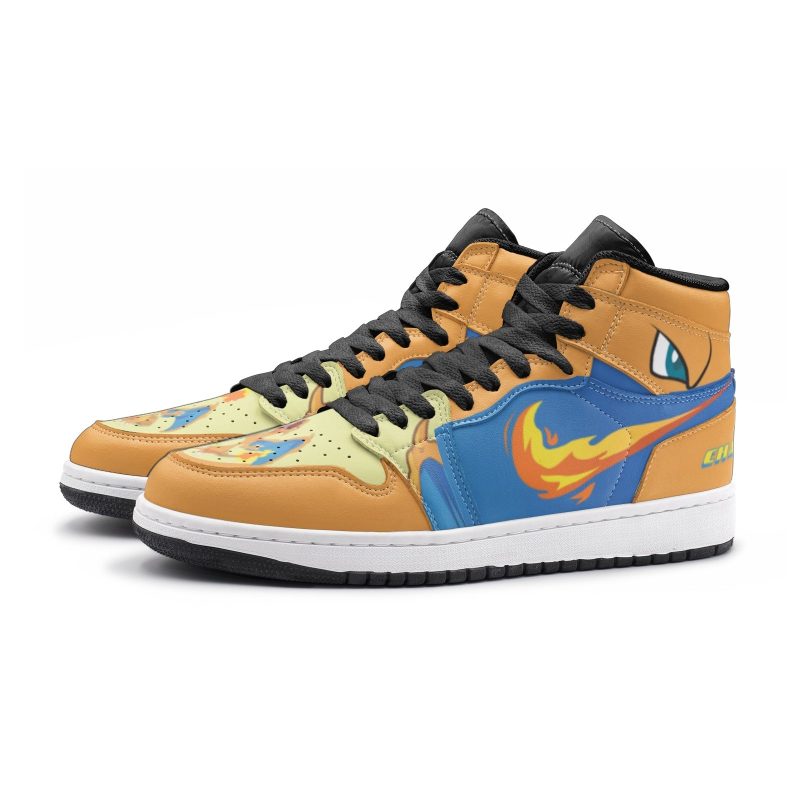 POKEMON Charizard Starter Air Jordan 1 High Sneakers