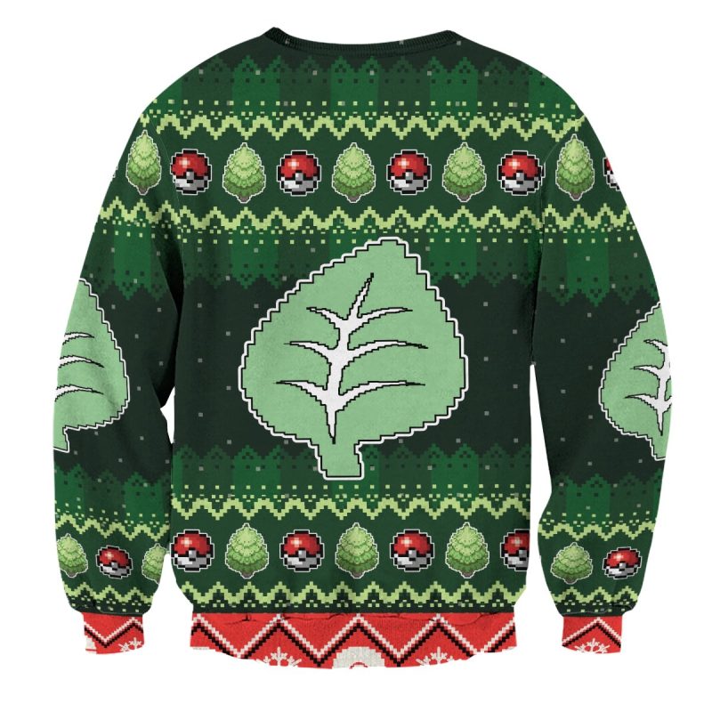 POKEMON Christmas Bulbasaur Sweater