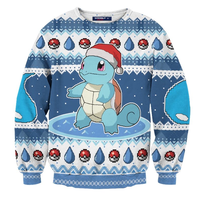 POKEMON Christmas Squirtle Sweater