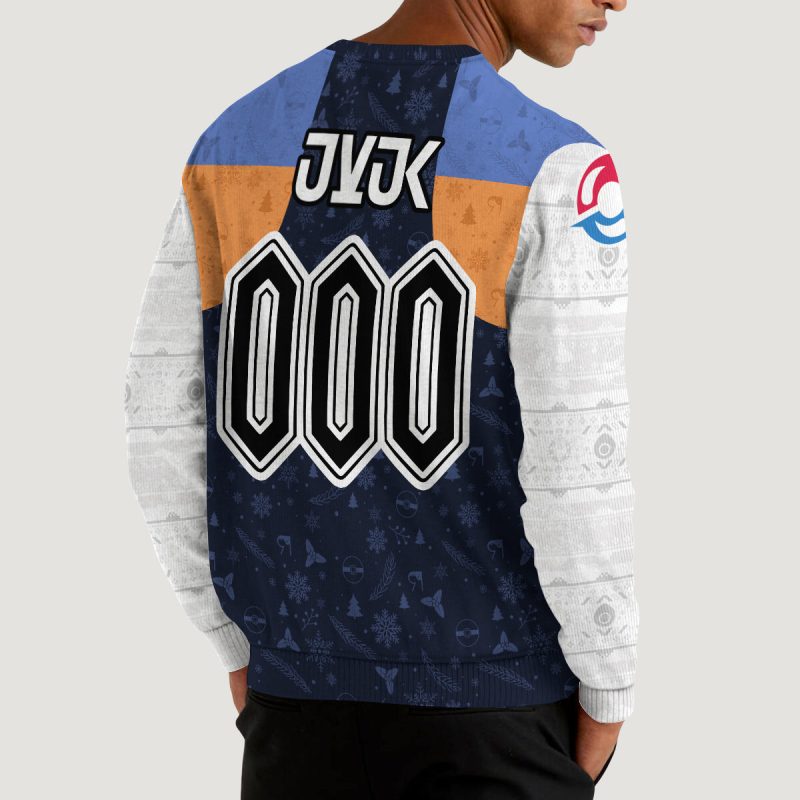 POKEMON Custom Number Water Sweater