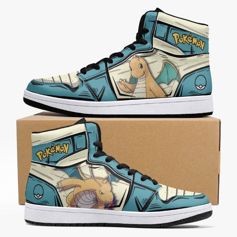 POKEMON Dragonite Air Jordan 1 High Sneakers