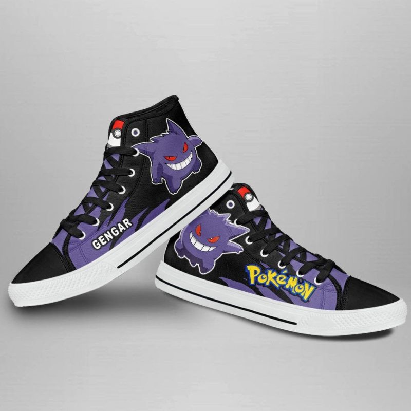 POKEMON Gengar High Top Shoes