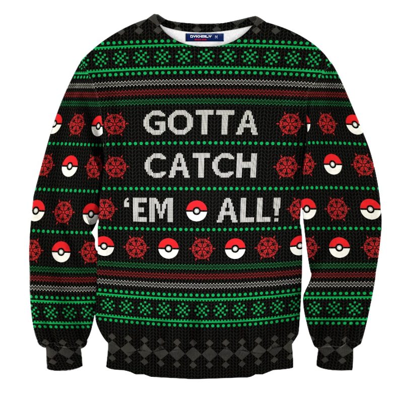 POKEMON Gotta Catch Em All Sweater