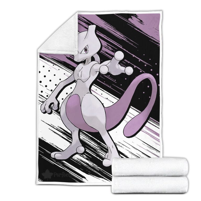 POKEMON Mewtwo Fleece Blanket