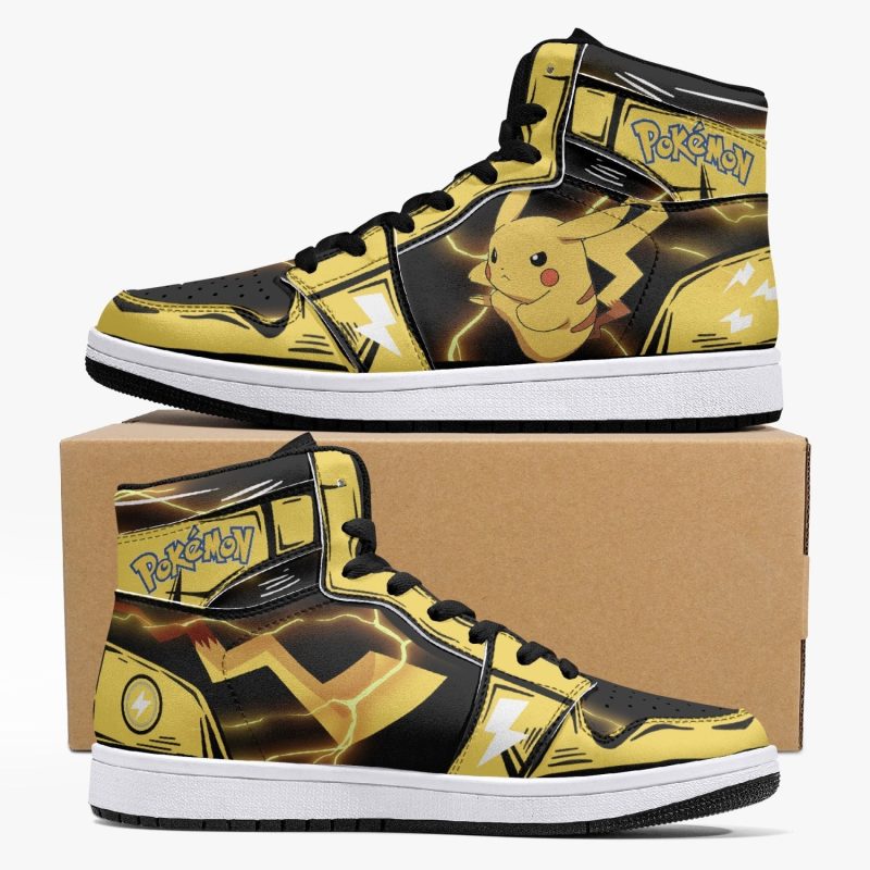 POKEMON Pikachu Air Jordan 1 High Sneakers