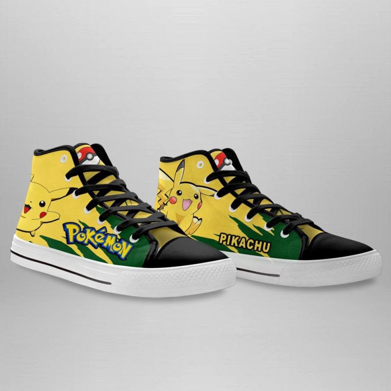 POKEMON Pikachu High Top Shoes