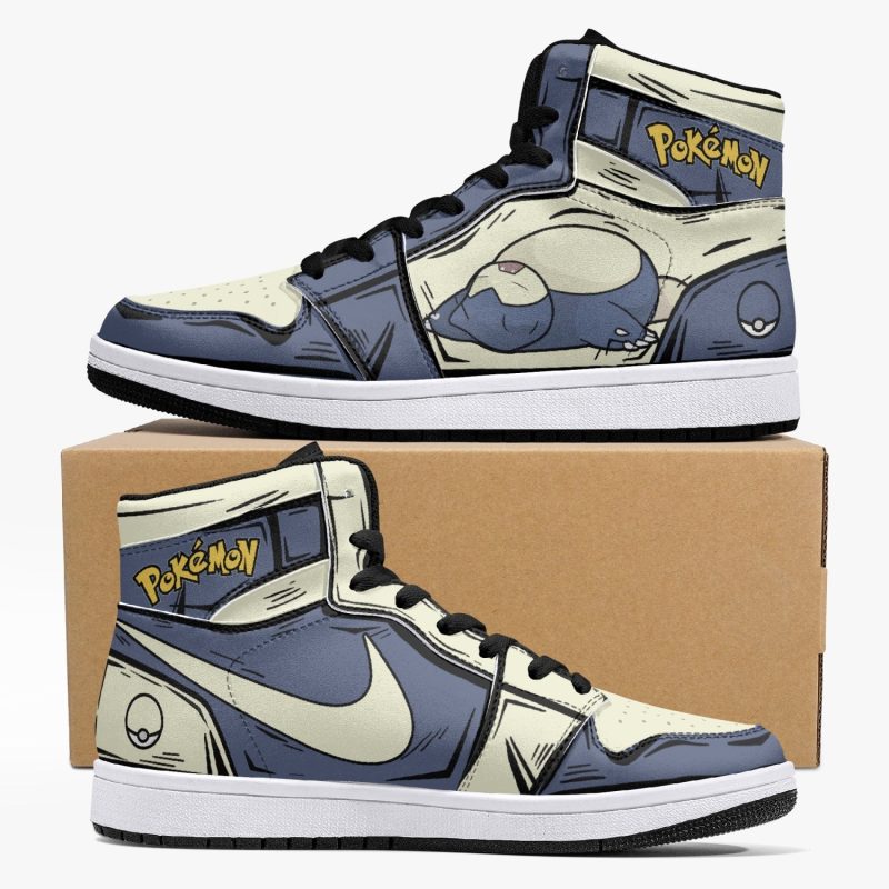 POKEMON Snorlax Air Jordan 1 High Sneakers
