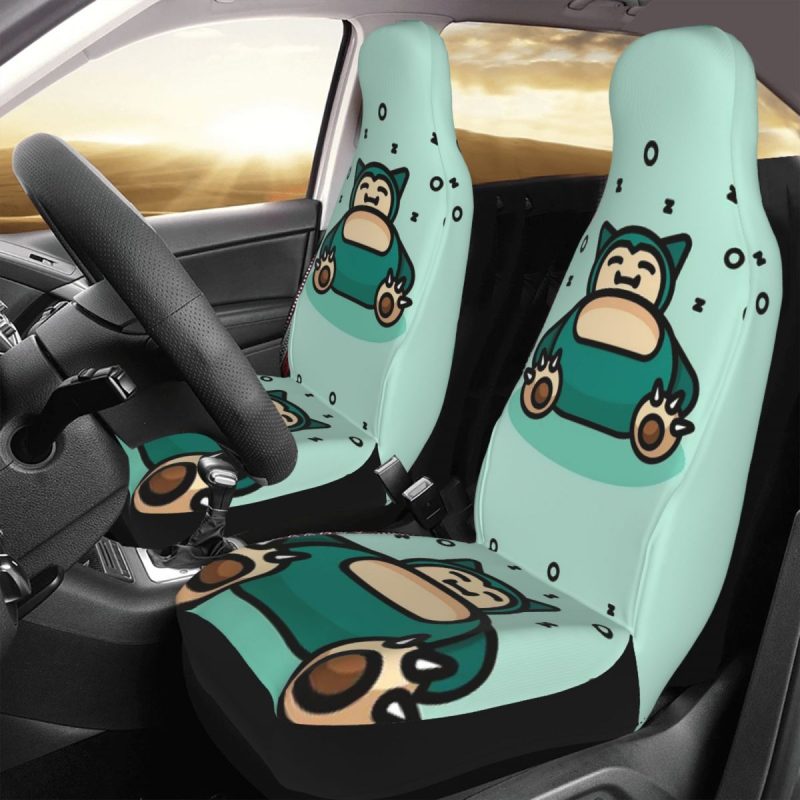 POKEMON Snorlax Cute Car Seat Covers