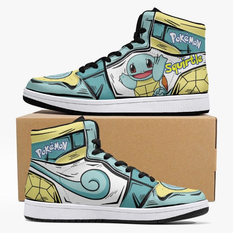 POKEMON Squirtle Air Jordan 1 High Sneakers
