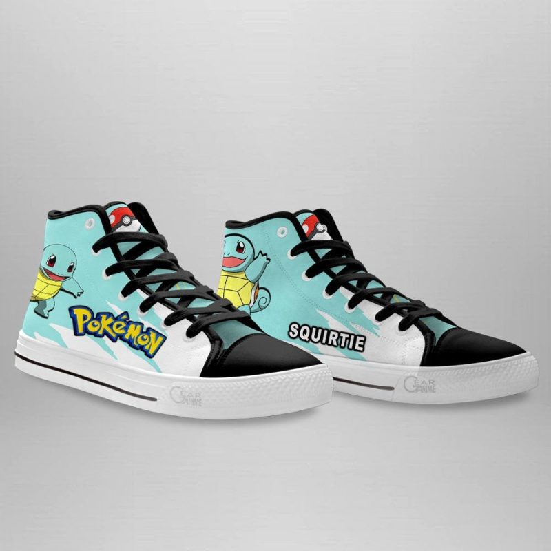 POKEMON Squirtle High Top Shoes